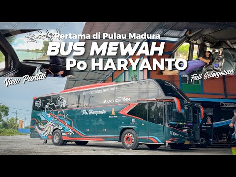 [ SATU-SATUNYA BUS SEPERTI INI DI MADURA ! ] Trip Po Haryanto Grand Captain Pamekasan-Jakarta