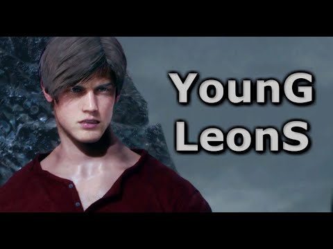 New Leon x Younger Dante Vs Vergil in Devil May Cry 5 Gameplay Costume ...