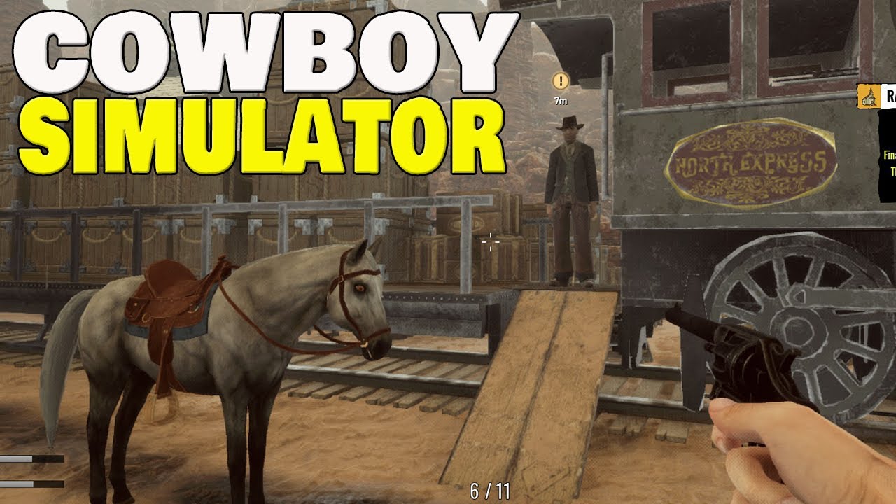 COWBOY LIFE SIMULATOR - NOVO SIMULATOR VIDA DE UM COWBOY ( JOGO ...