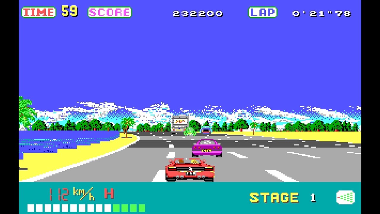 OutRun (1986) - Retro Classics - YouTube