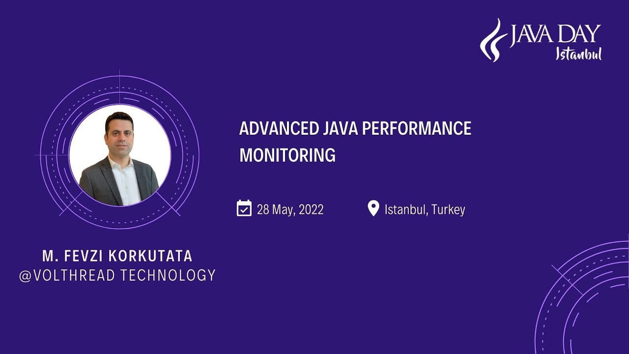 Advanced Java Performance Monitoring _ M. Fevzi Korkutata @Volthread Technology - YouTube