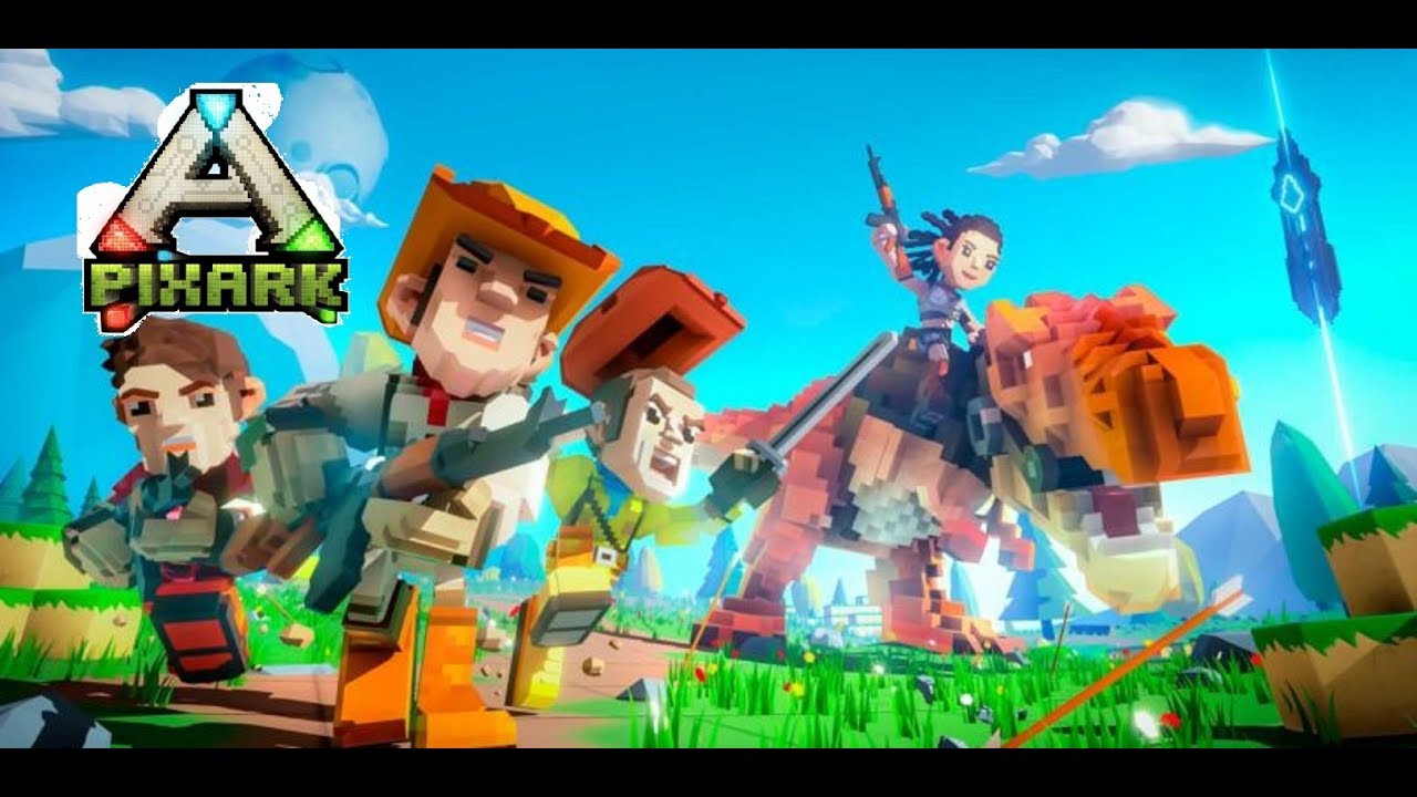 PixArk Gameplay Part 8 - RUINS / TREASURE HUNT - YouTube