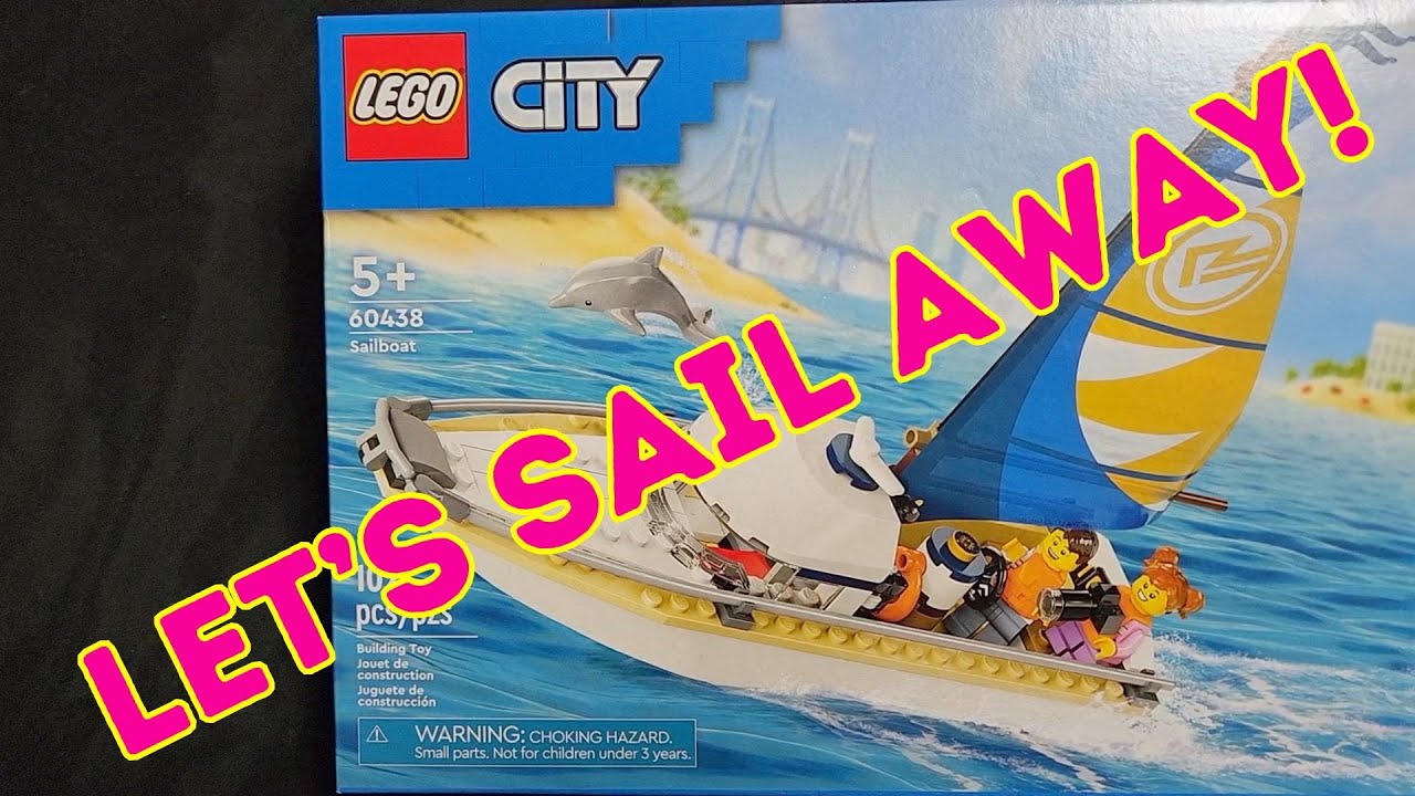 LEGO City Sailboat Build! A Brand New Kit Ready to Head Out to Sea on ...