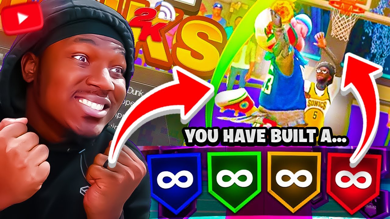 THIS 6'10 BUILD GETS EVERY BADGE AND A RARE BUILD NAME😂🤣🔥 - YouTube