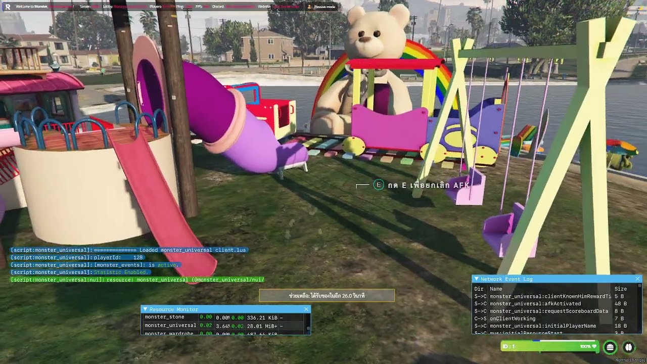 AFK restart resource restore AFK status for players - YouTube