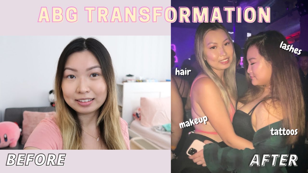 GET READY TO RAVE WITH ME 48 HR ABG TRANSFORMATION - YouTube
