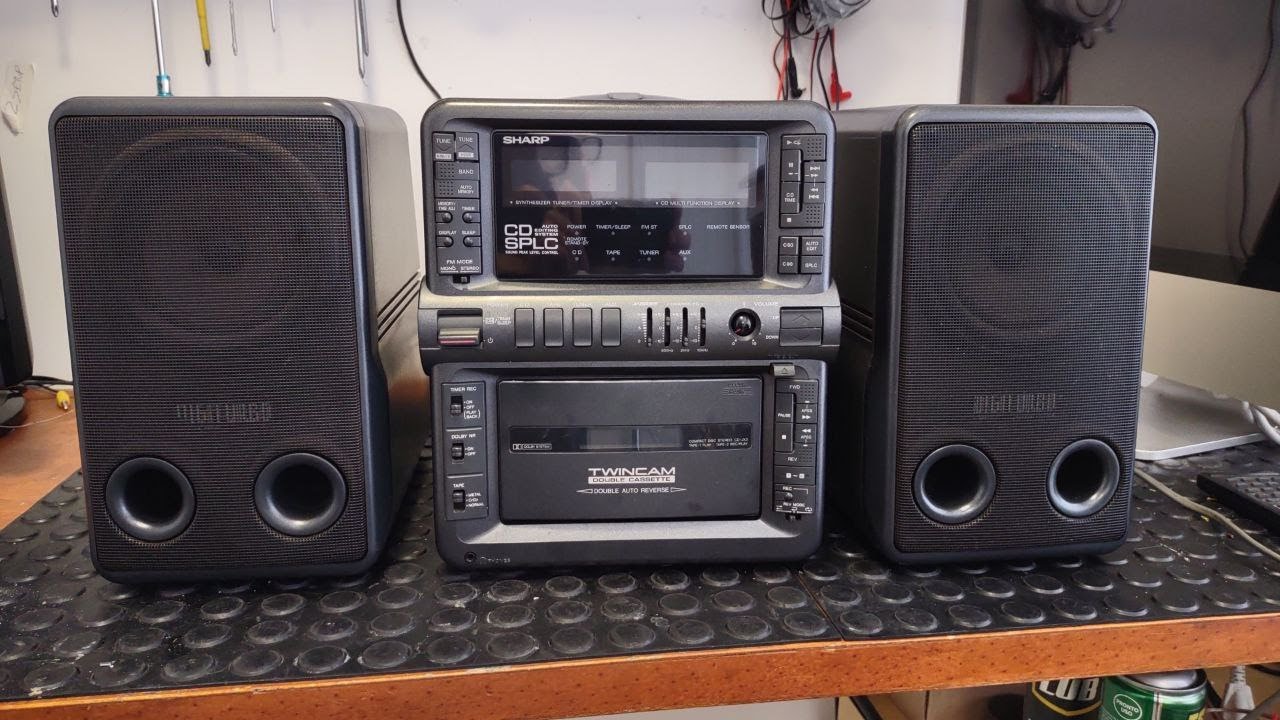 Sharp CD-JX3X - YouTube