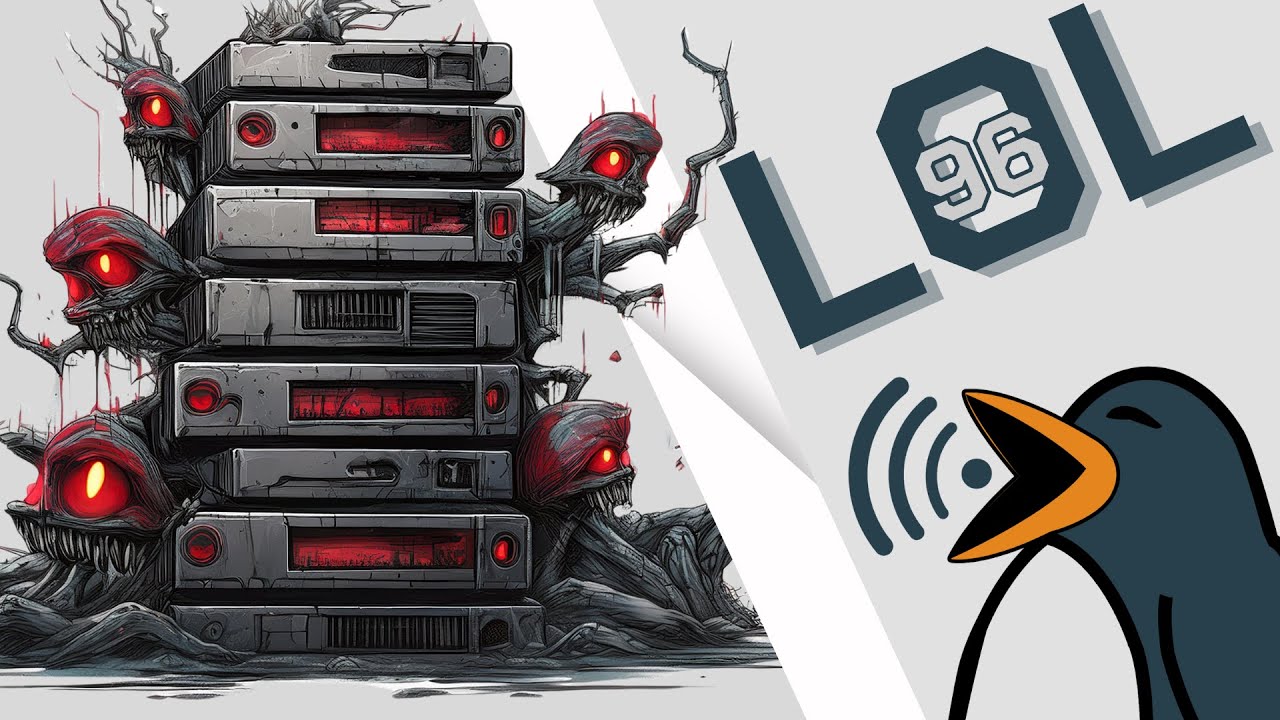 Evil Plots and Massive Storage | Linux Out Loud 96 - YouTube