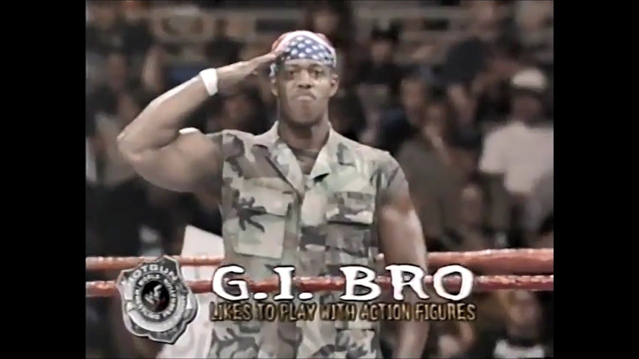 Dan Severn vs GI Bro Shotgun July 11th, 1998 - YouTube