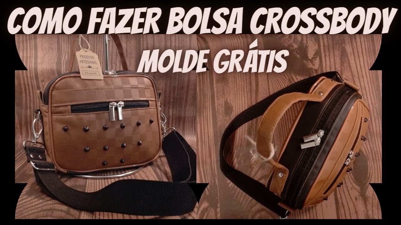 Passo a Passo - BOLSA TIRACOLO - CROSSBODY BAG - YouTube