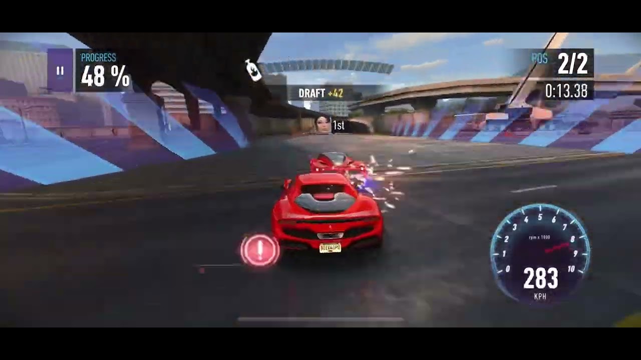 Need for speed crazy catch up with kim - YouTube