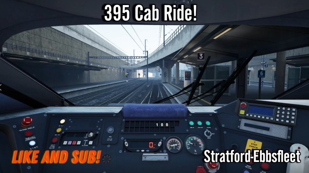 395 Cab Ride | Stratford-Ebbsfleet - YouTube