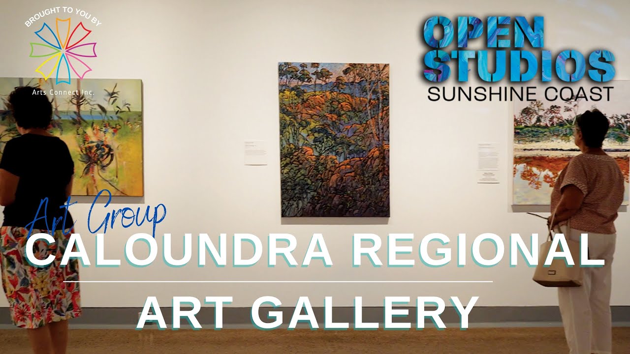 Local Artist Always Supported at Caloundra Art Gallery - YouTube