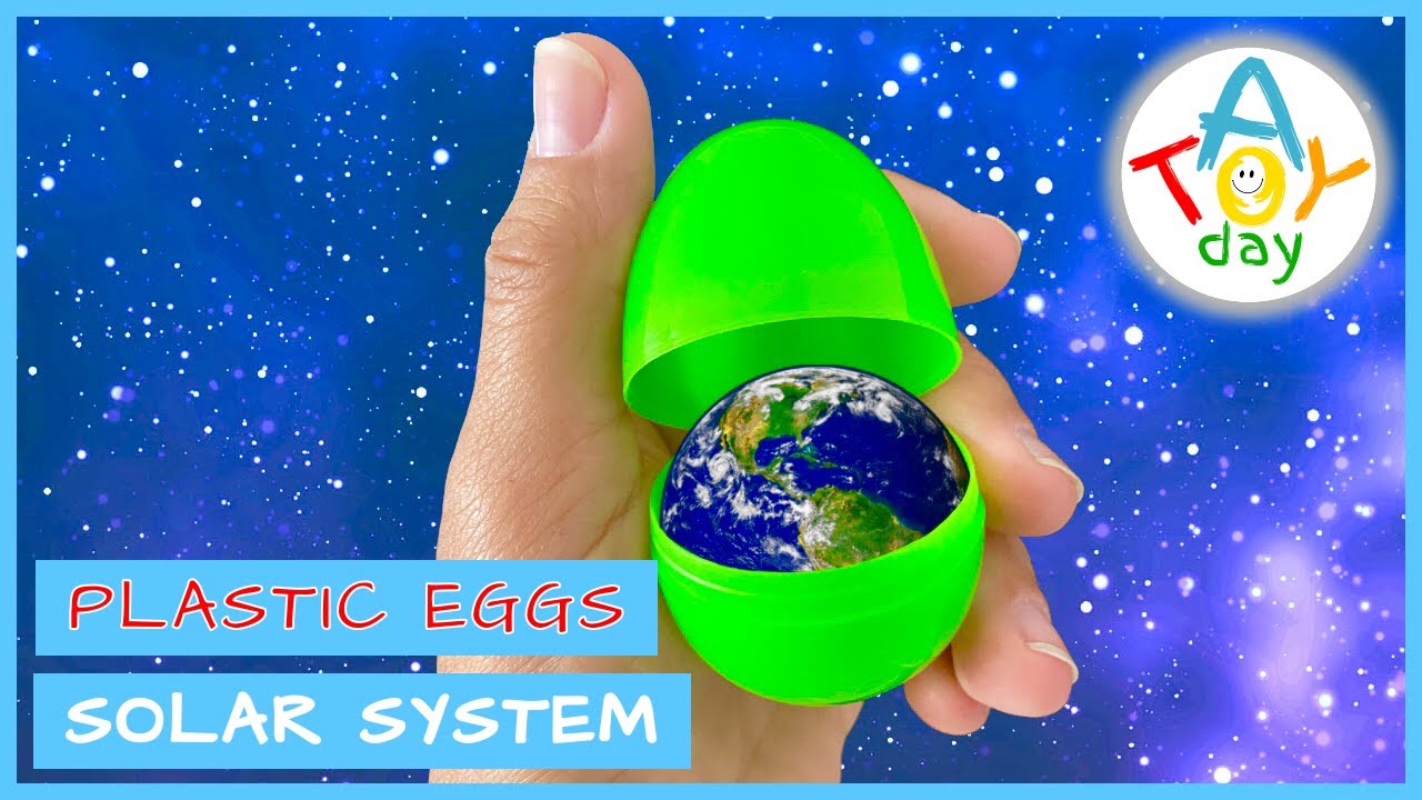 Plastic Egg Solar System Craft | Plastic Egg Planets Project | Find the ...