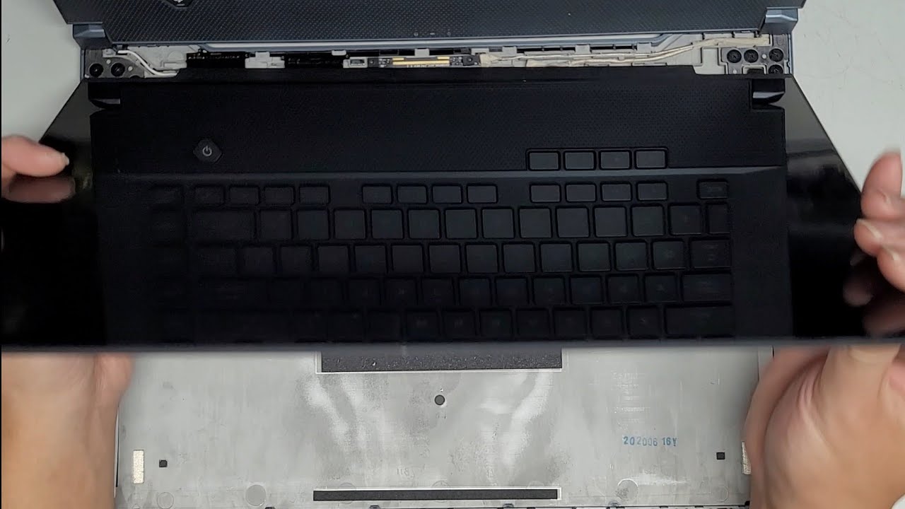ASUS ROG Republic of Gamers Zephyrus GU502L Disassembly LCD Screen LCD ...
