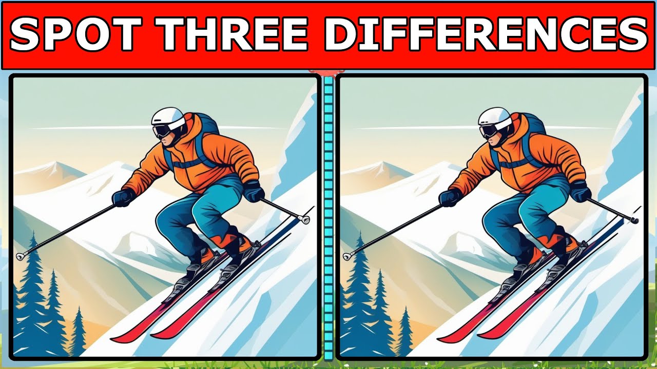 【Find the Difference】Only Genius Find Differences | Can you spot all ...