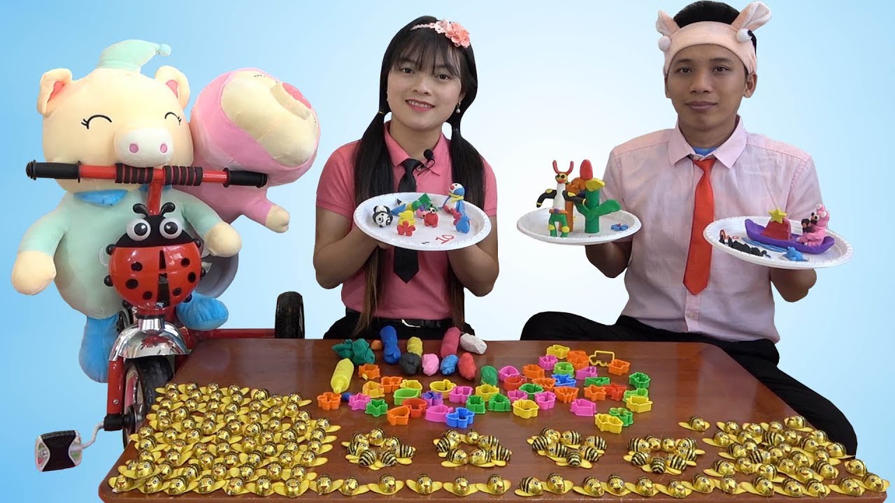 Lớp Học Vui Nhộn – Tiết Học Đất Nặn BIBI TV - YouTube