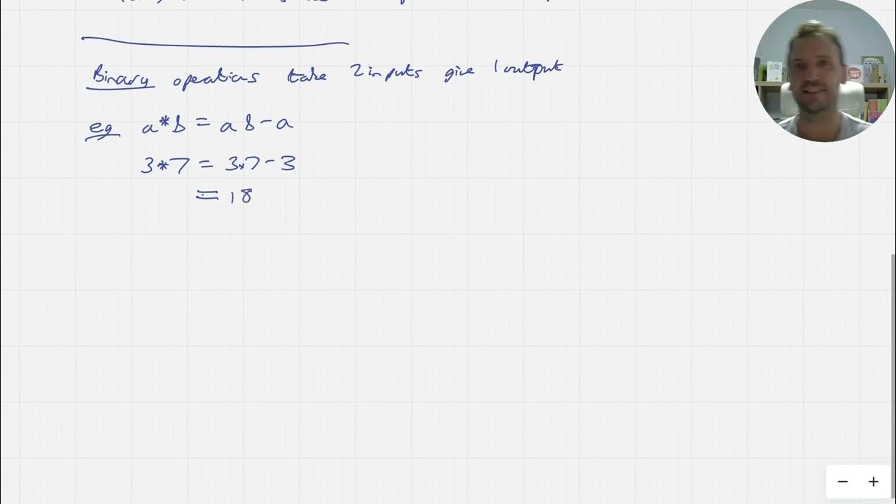 Extra Pure - Group Theory 1 (sets and binary operations) - YouTube