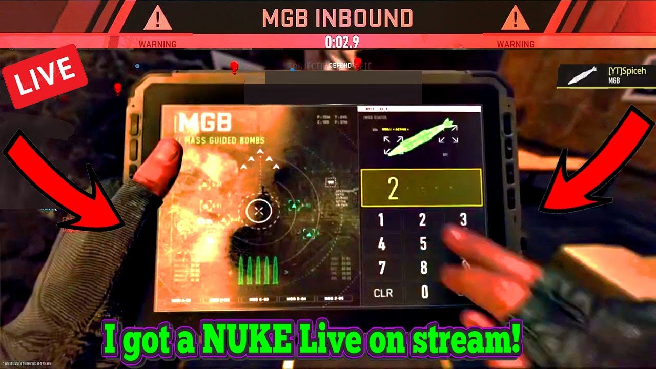I Got My First NUKE in MW2 Using Floor Loot Live On Stream! (Modern ...