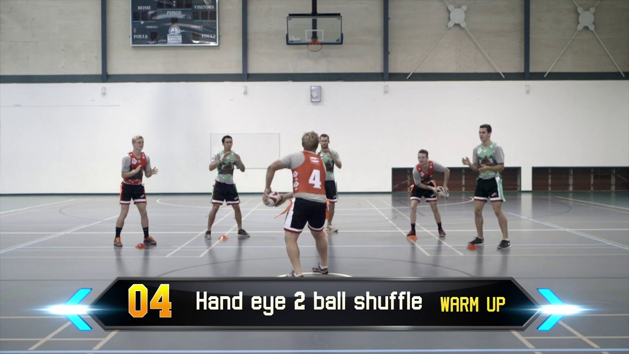 HOW TO OZTAG * HAND EYE 2 BALL SHUFFLE * Attack + Passing - YouTube