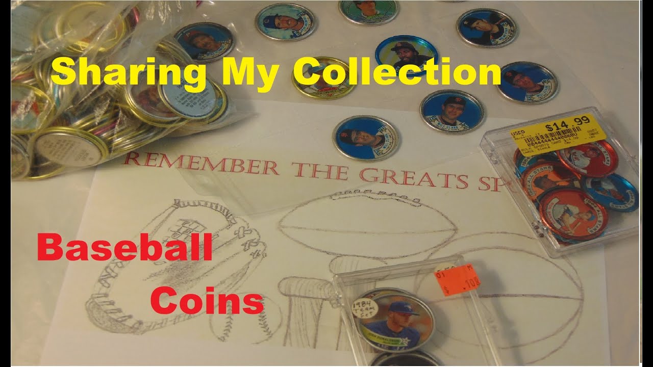 Sharing My Collection: 1980's Baseball Coins - YouTube