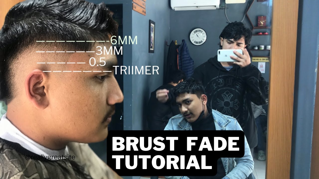 How to do brust fade || Brust fade tutorial💈#viral #trending #foryou ...