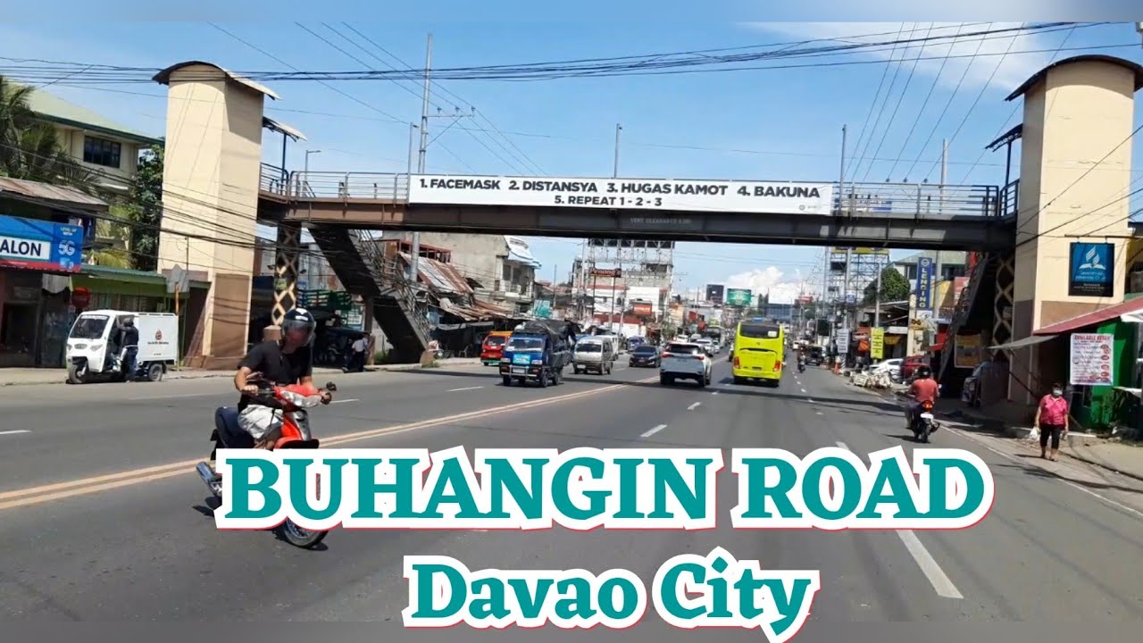 BUHANGIN ROAD UPDATES, DAVAO CITY - YouTube