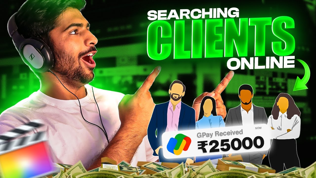 How to get Video Editing Clients Online - YouTube