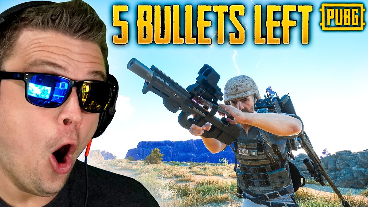 WINNING with 5 BULLETS LEFT - PUBG - YouTube