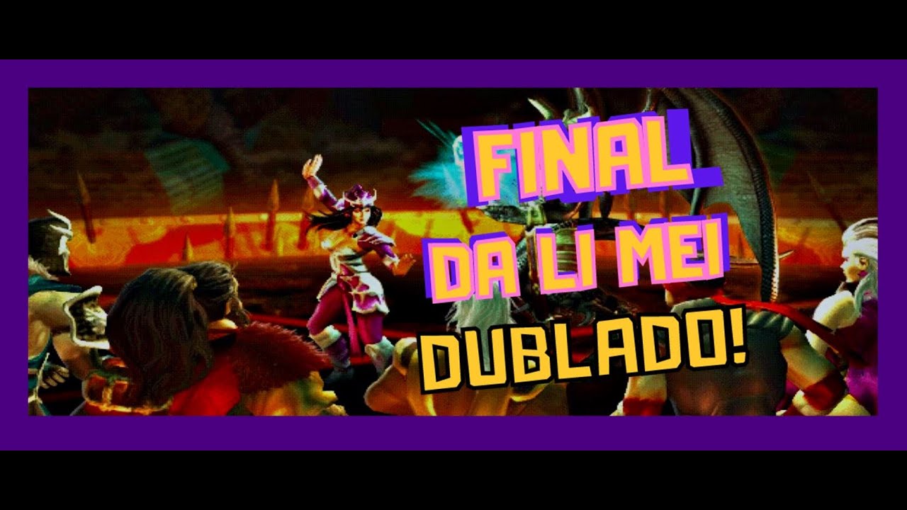 Mortal Kombat Deception - Final da Li Mei - DUBLADO em Português (PT BR ...