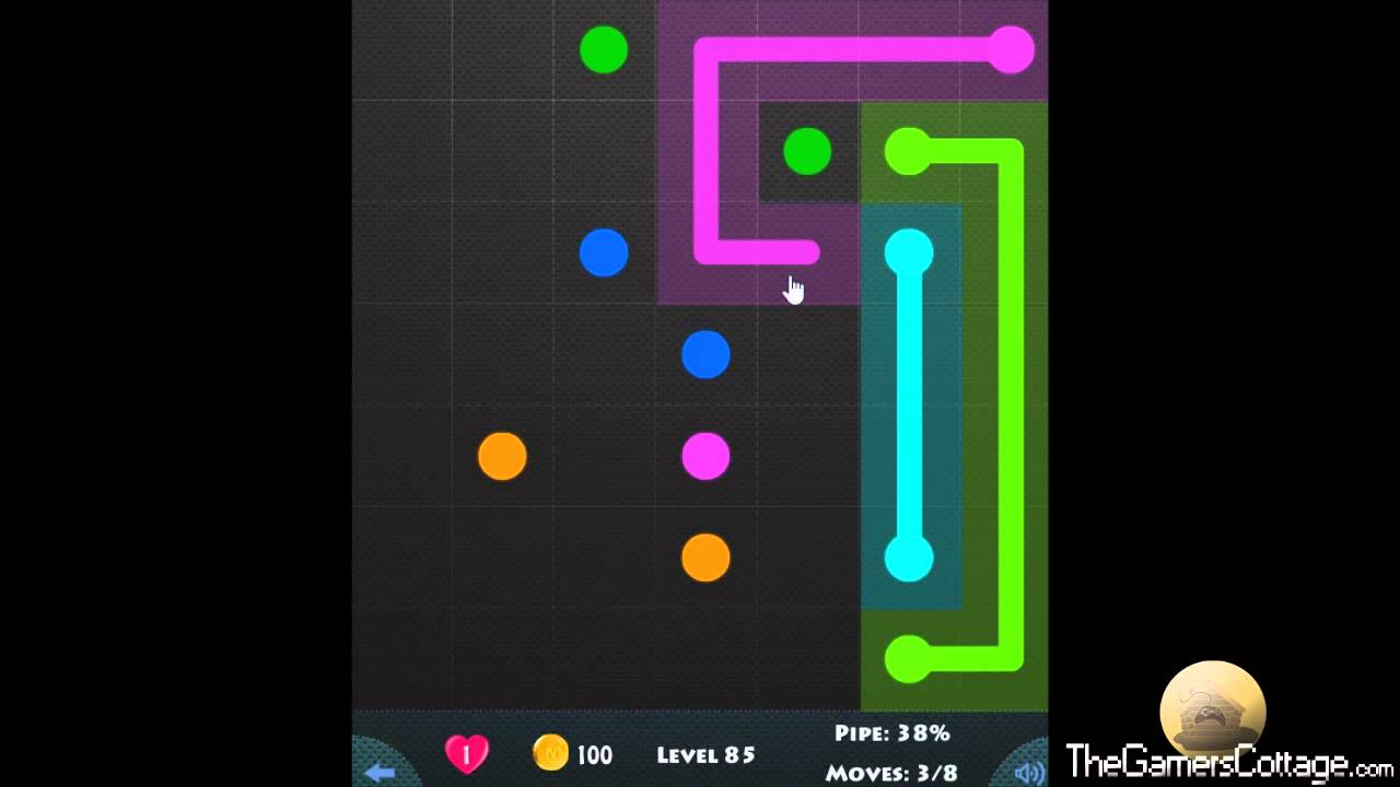 Flow Game Level - 235 [7x7] Basic Pack Connect the Dots - YouTube