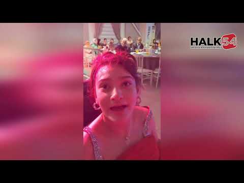 Sakarya  Melek naz ameliyattan sonra ilk kez abisiyle düğününde dans etti