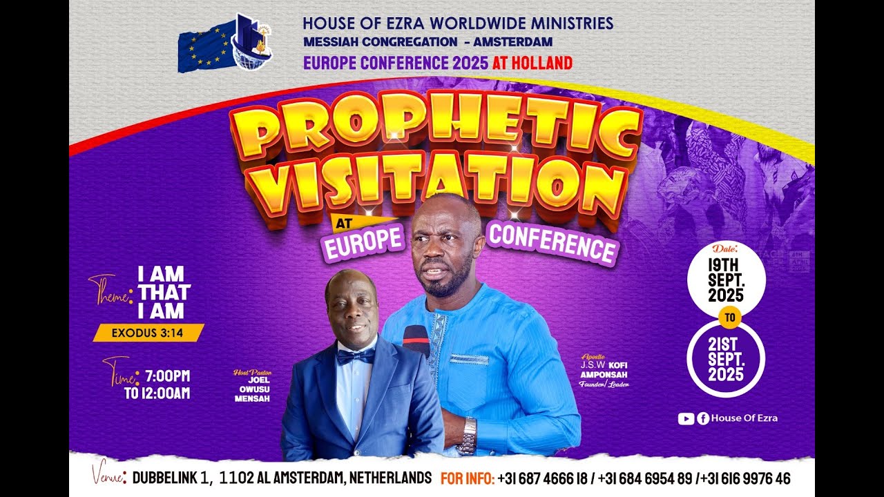 HOUSE OF EZRA WORLD WIDE MINISTRIES [GH] FRIDAY NIGHT VIGIL - 15TH ...