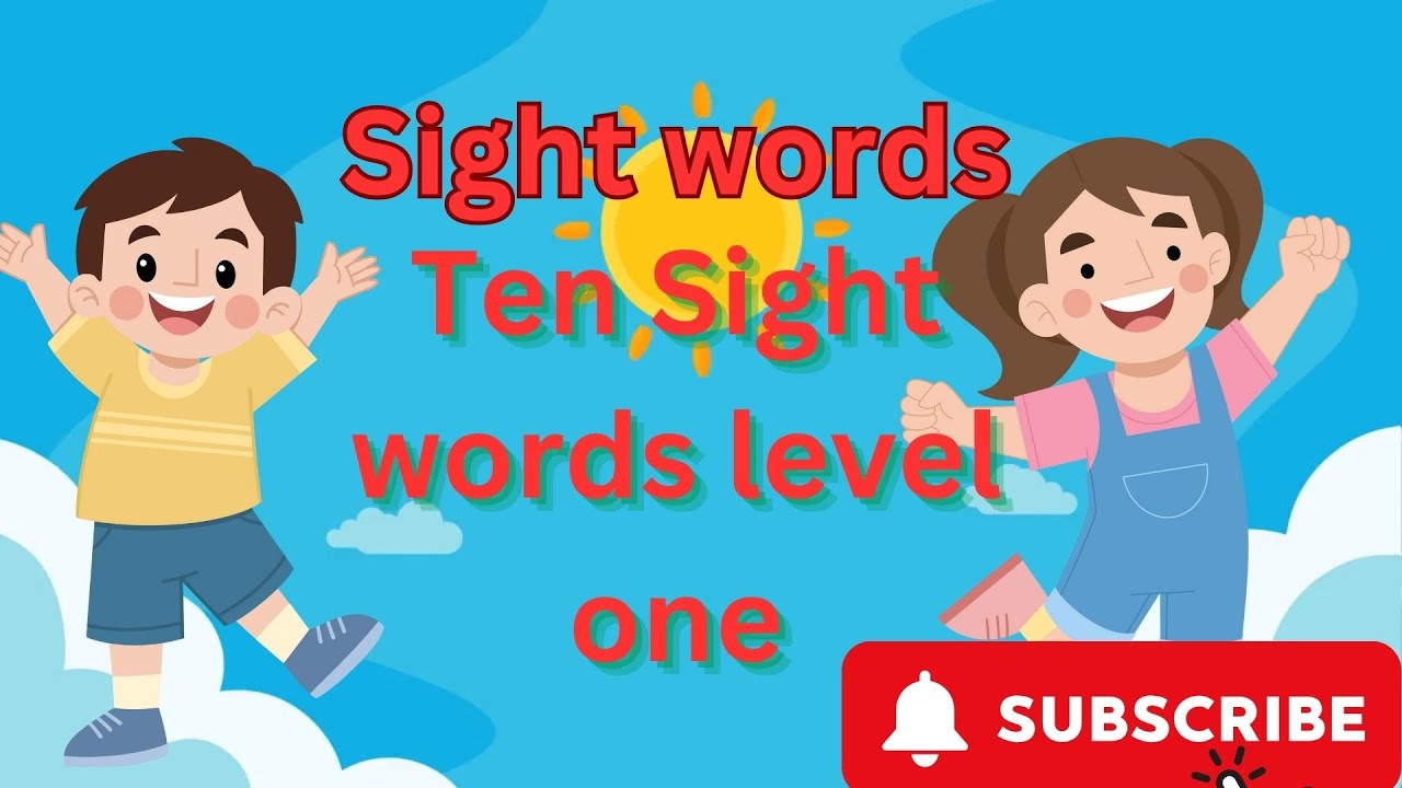 Mastering Sight Words Kindergarten: Fast Reading Secret for Kids ...