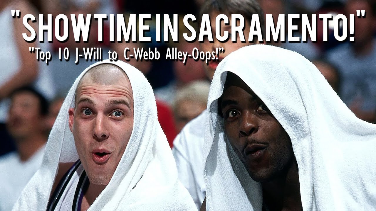 Top 10 Alley-Oop dunks Jason Williams to Chris Webber - YouTube