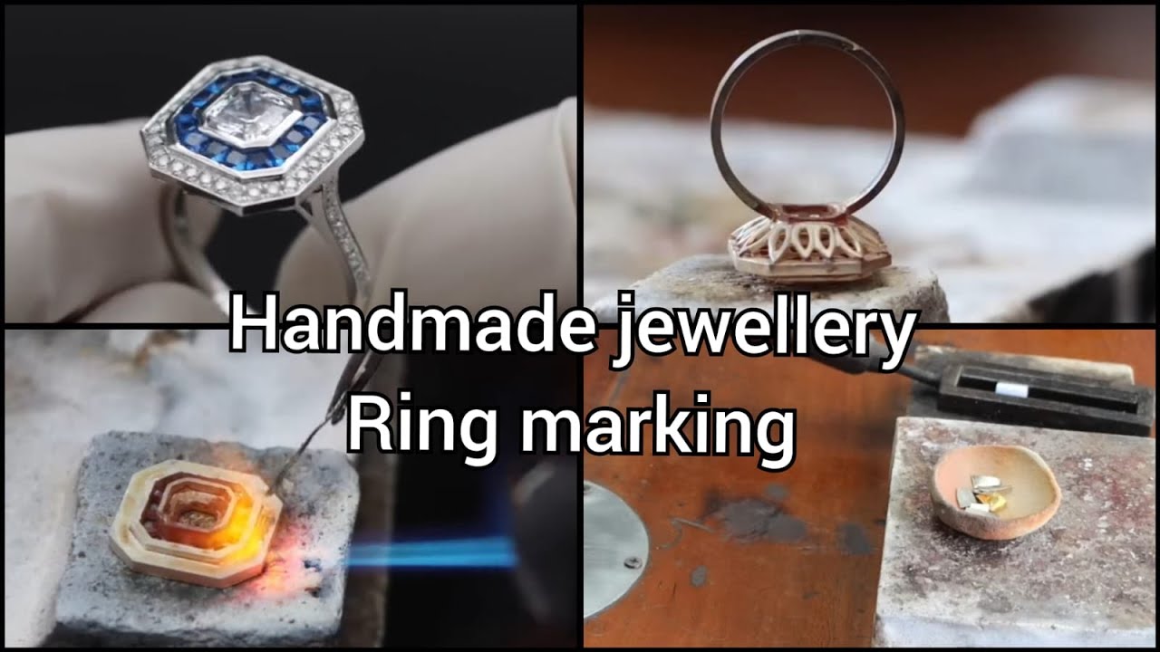 Making a Platinum Diamond Ring by Hand – AMAZING! | 3 Stone Custom ...