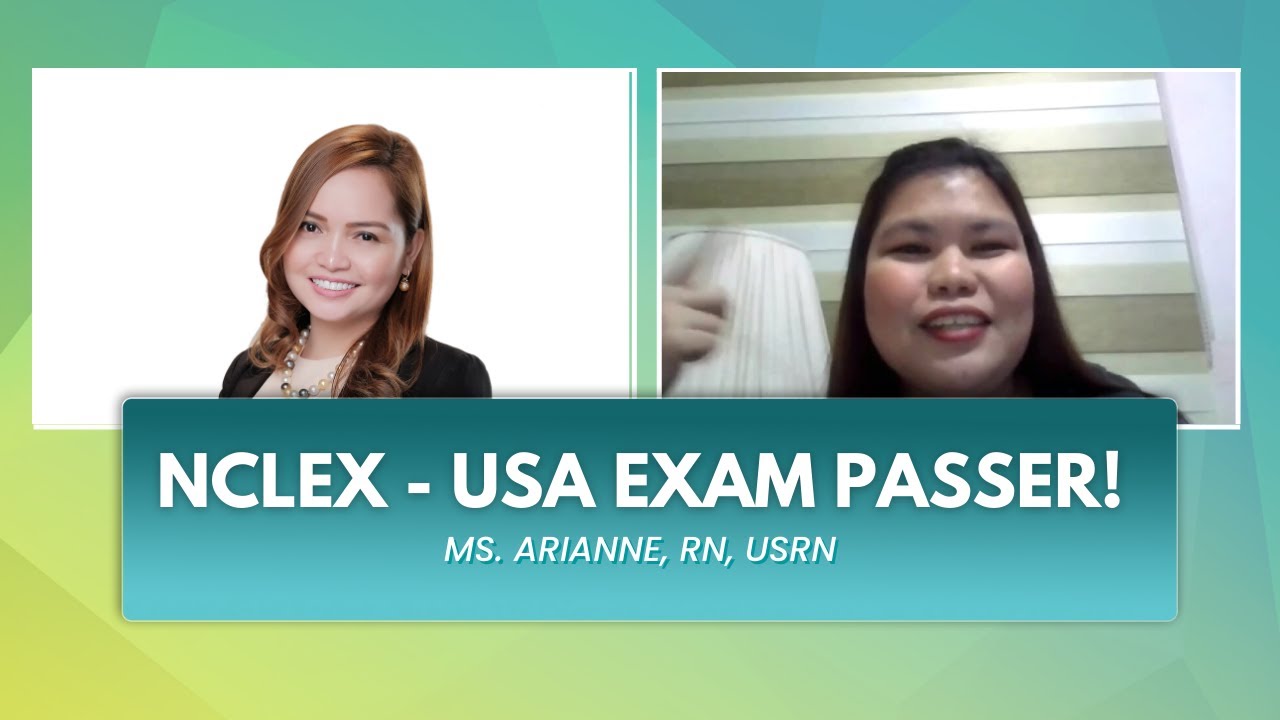 My NCLEX Journey | Nurse Arianne, RN, USRN - YouTube