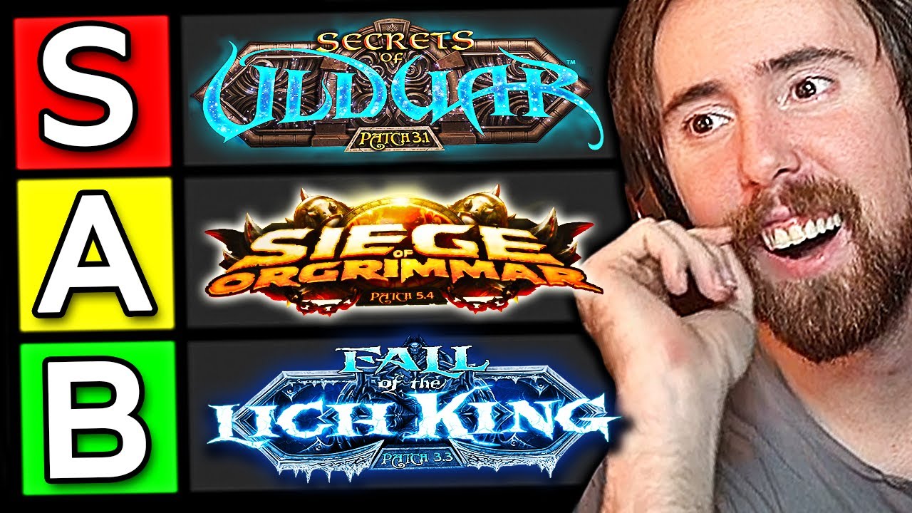 Asmongold Ranks Every Single WoW PATCH EXPANSION Final Tier List asmongold-ranks-every-single-wow-patch-expansion-final-tier-list