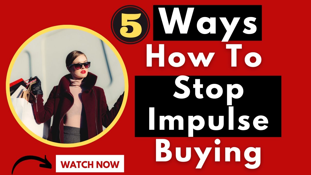 5 ways how to stop impulse buying - YouTube