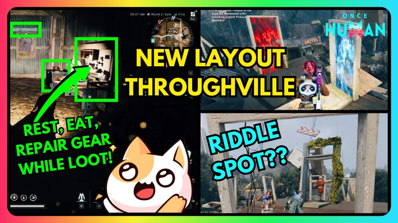 NEW Throughville Layout (REST STOP & RIDDLE SPOT INCLUDED!) - Once ...