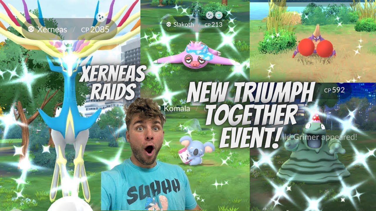 Playing The *NEW* Triumph Together Event In Pokemon Go! (LIVE!) - YouTube
