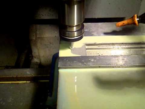 Cutting the Dog bone sample - YouTube