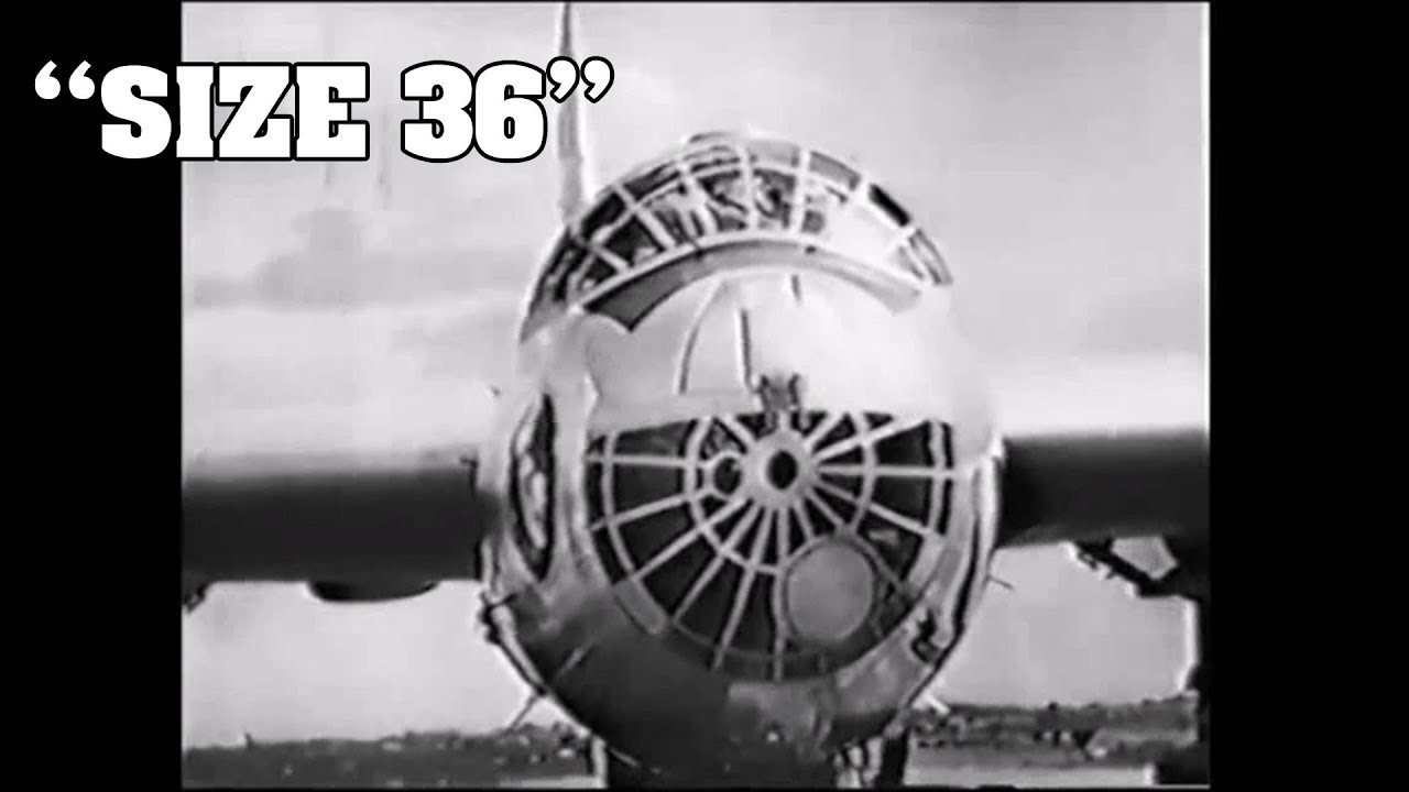 Size 36 - the Convair B-36 Peacemaker strategic bomber up close! - YouTube