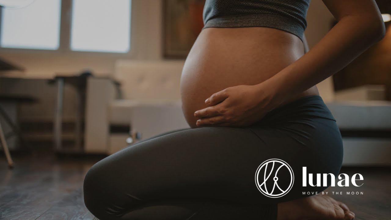 Prenatal: Daily "Belly Hug" Breathing Exercise For Pregnancy - YouTube