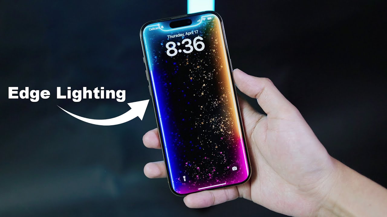 Get Edge Lighting for iPhone 16 Pro Max Tutorial - YouTube