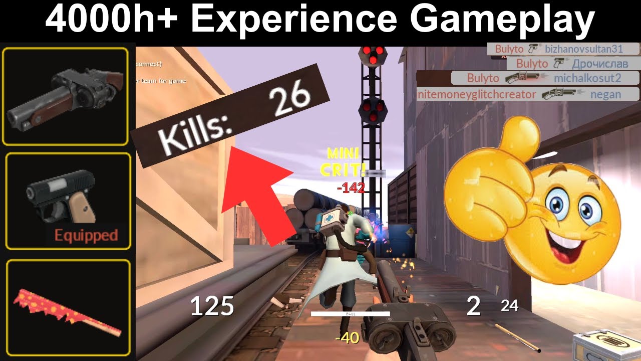 Team Fortress 2 Scout Back Scatter Gameplay || Badlands - YouTube