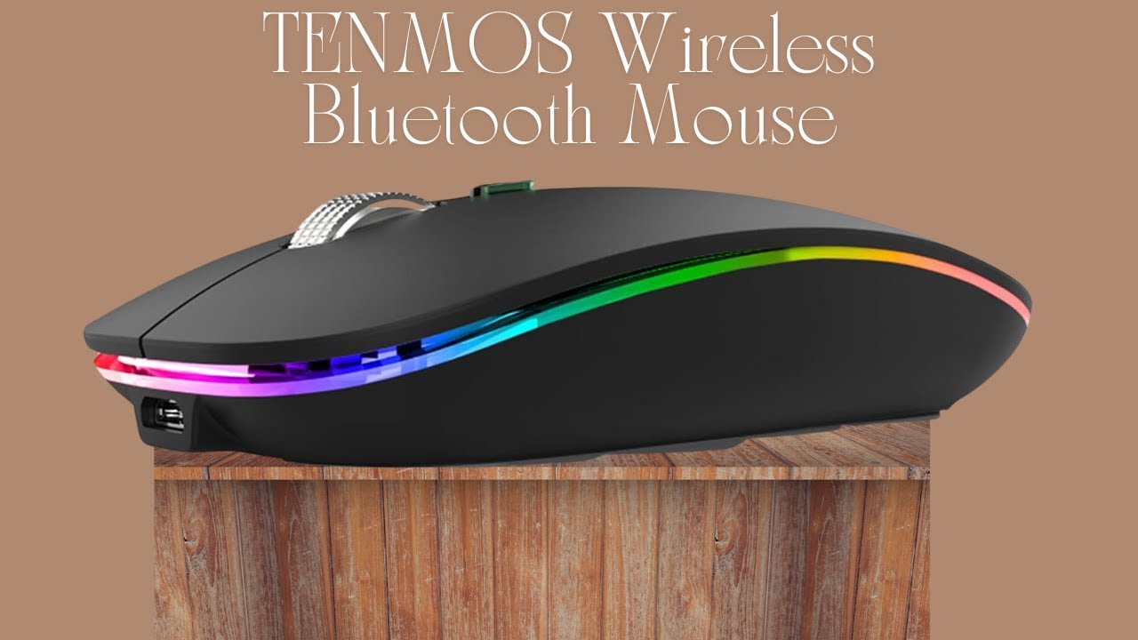 TENMOS Wireless Bluetooth Mouse - YouTube