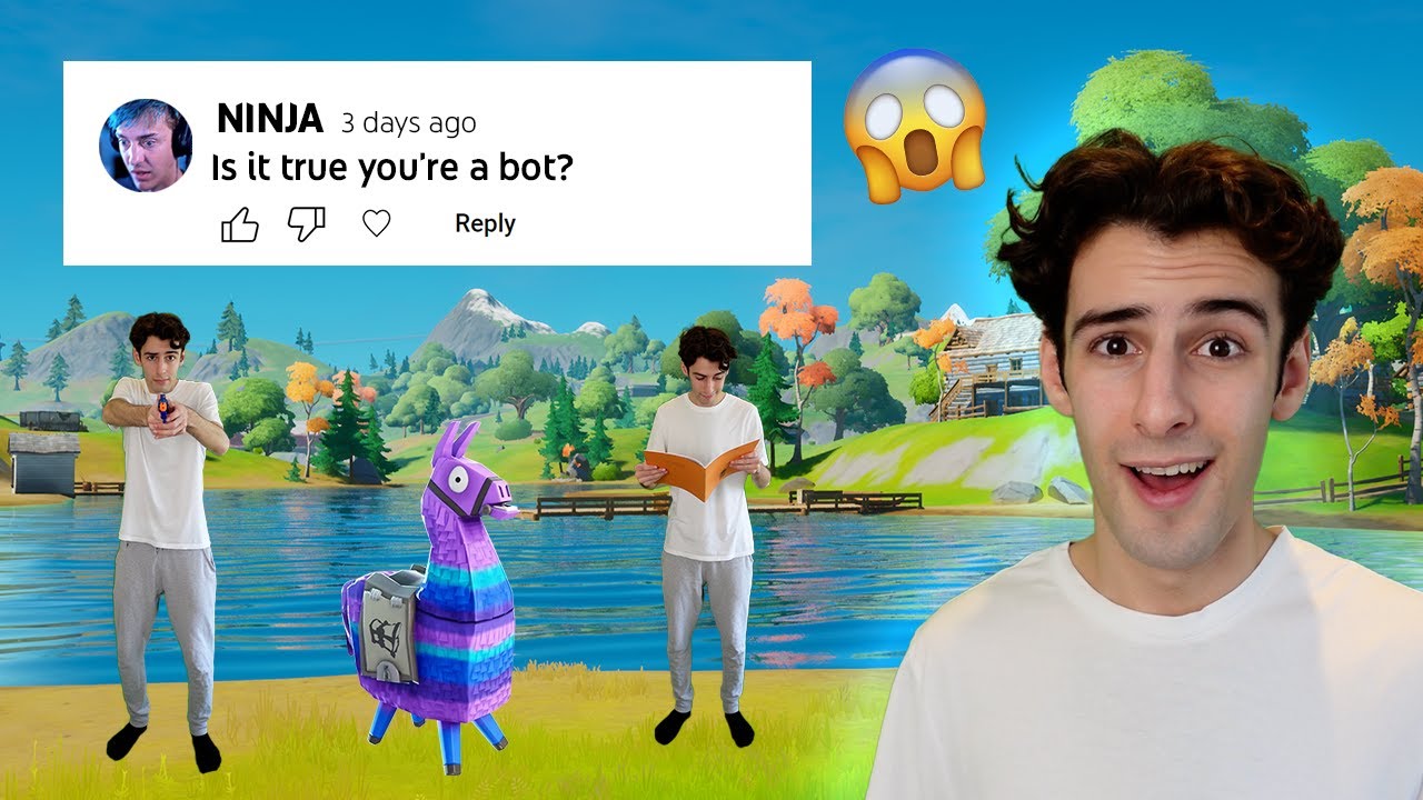 Trying to WIN a Fortnite Game While Answering Your Questions... - YouTube