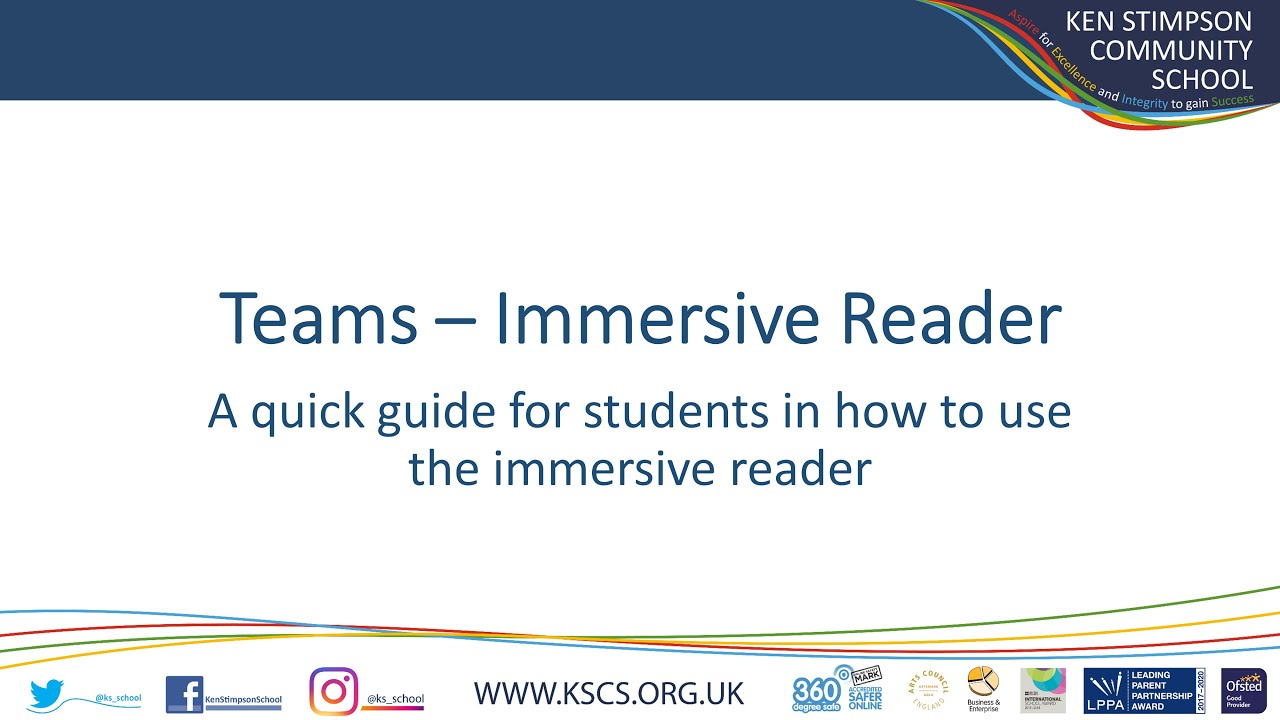 Immersive Reader - Reading Posts in Teams - YouTube