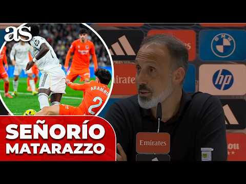 El señorío de MATARAZZO al hablar sobre los PENALTIS a VINICIUS | REAL MADRID 4 - REAL SOCIEDAD 1